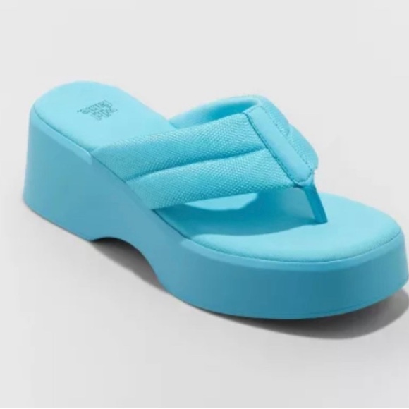 wild fable | Shoes | Angela Neutralcolor Platform Sandals From ...